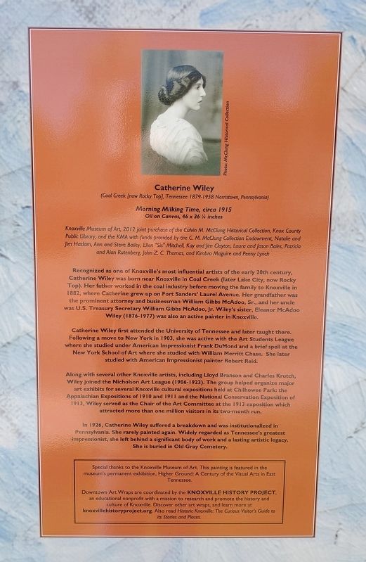 Catherine Wiley Historical Marker