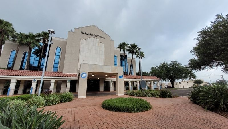 Site of McAllen Hospitals Historical Marker