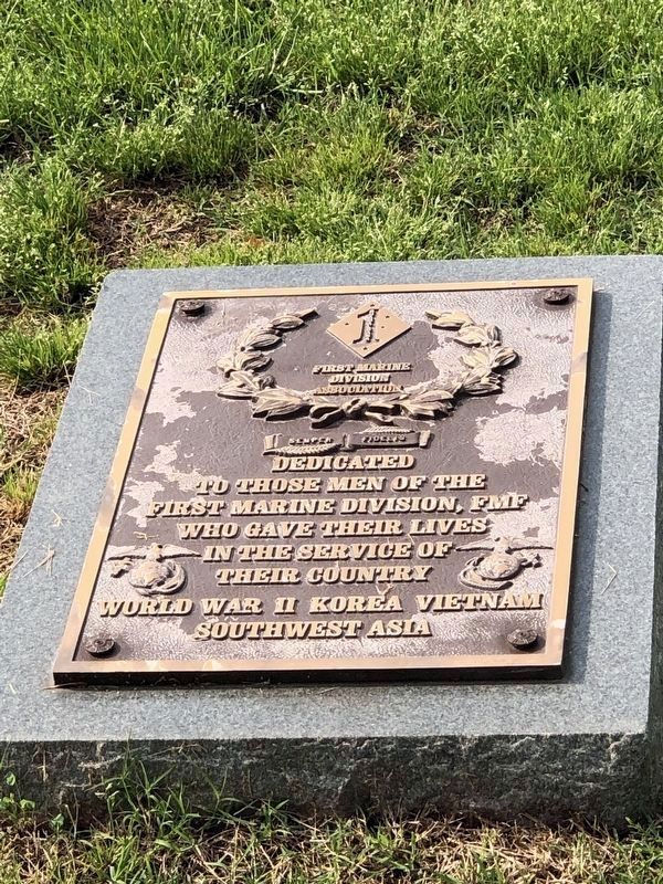 First Marine Division Memorial, a War Memorial