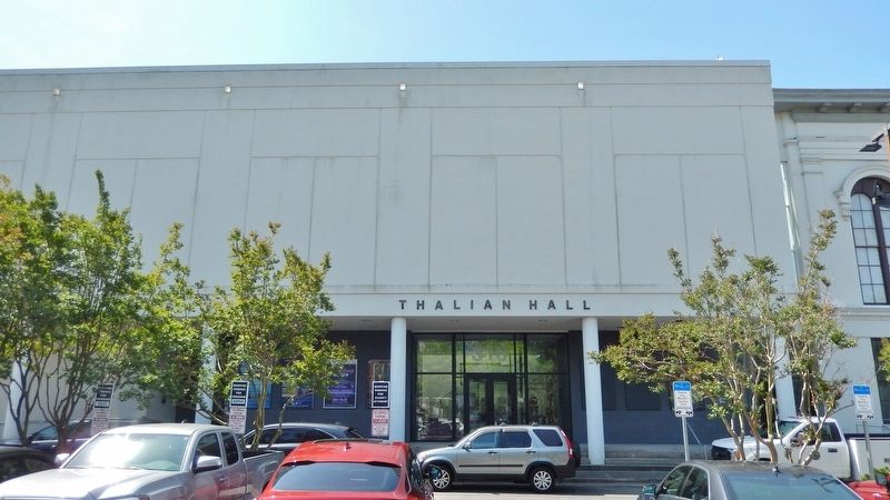 Thalian Hall Historical Marker