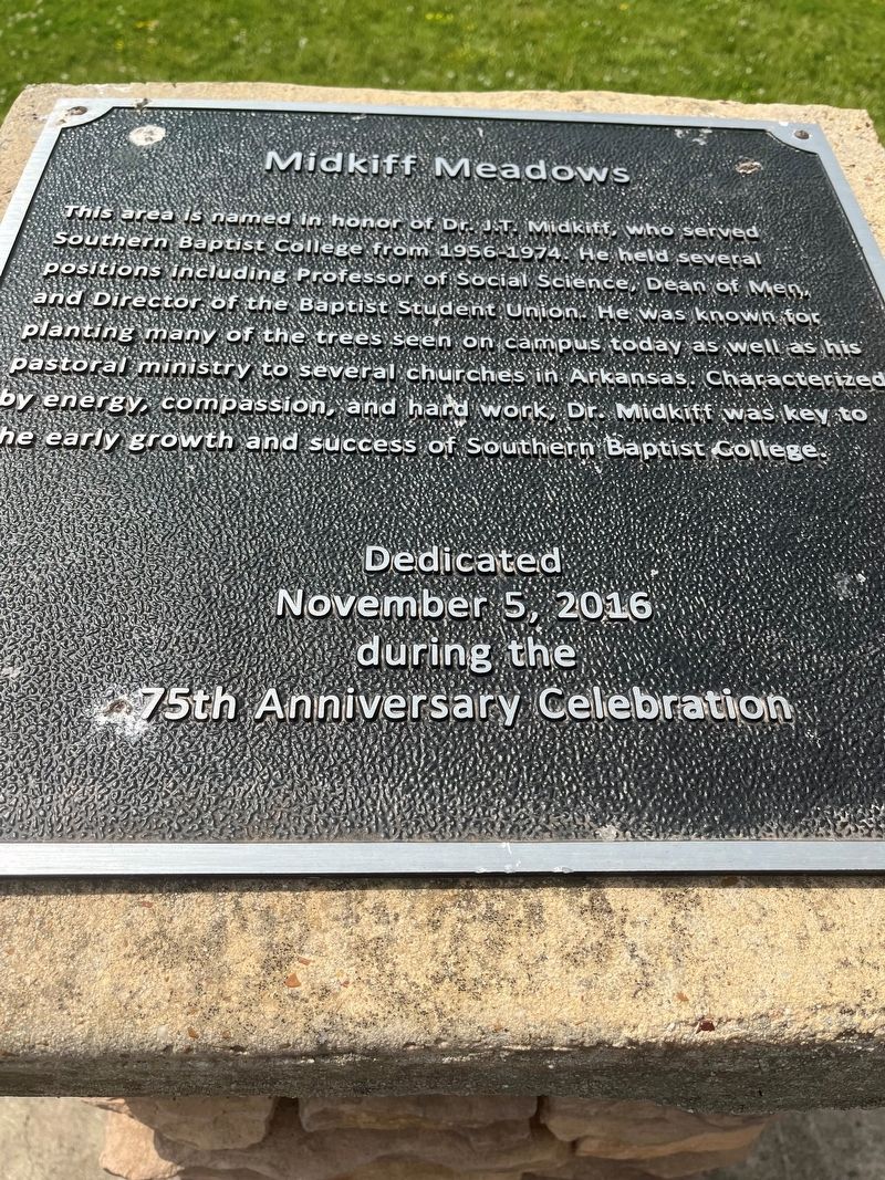 Midkiff Meadows Historical Marker