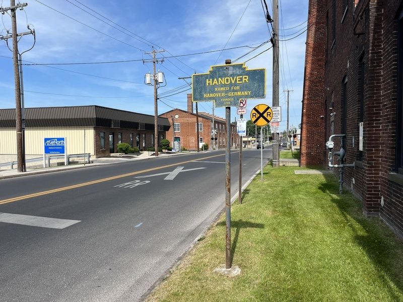 Hanover Historical Marker