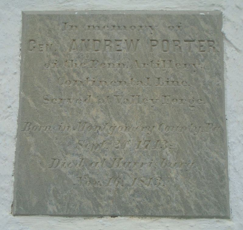 Gen. Andrew Porter, a War Memorial