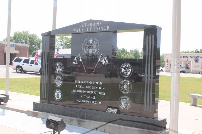 Veterans Walk of Honor, a War Memorial