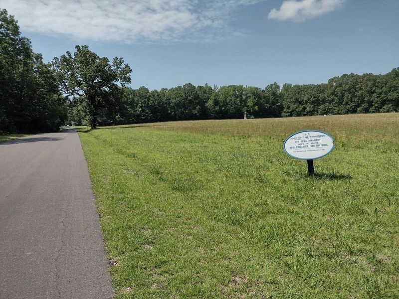11th Iowa Infantry Historical Marker
