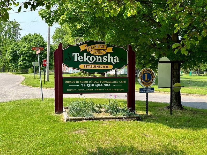 Te-Kon-Qua-Sha Historical Marker