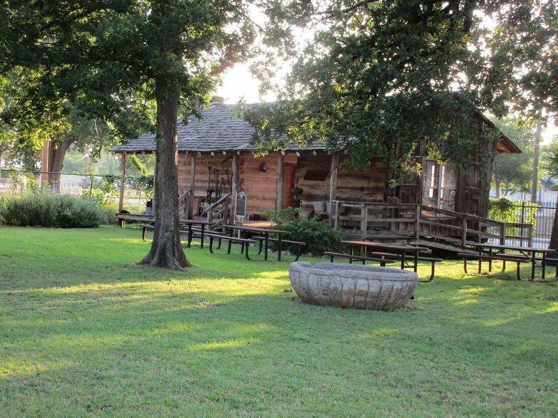 P.A. Watson Log House Historical Marker