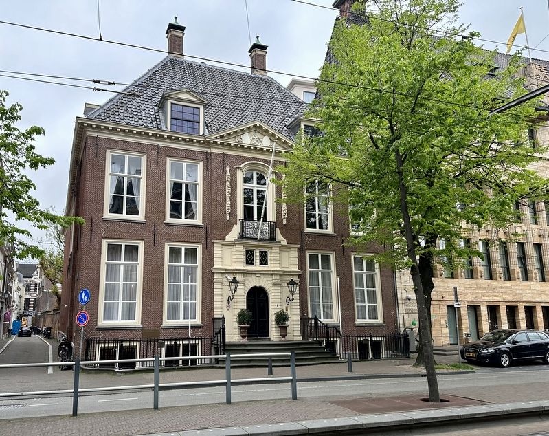 Johan de Witt-Huis / Johan de Witt House Historical Marker