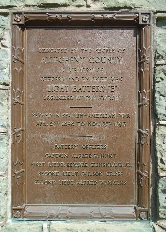 Light Battery "B", a War Memorial