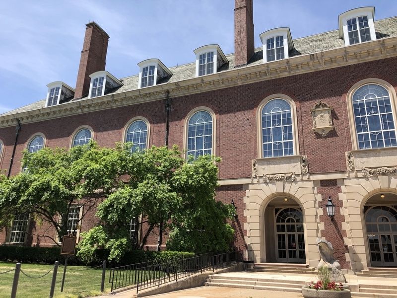 Creation of Research Library Historical Marker