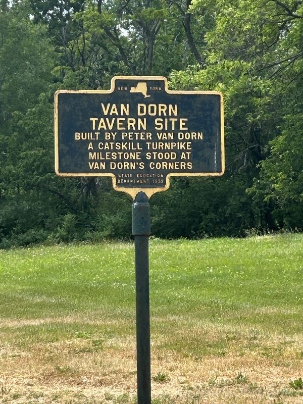 Van Dorn Tavern Site Historical Marker