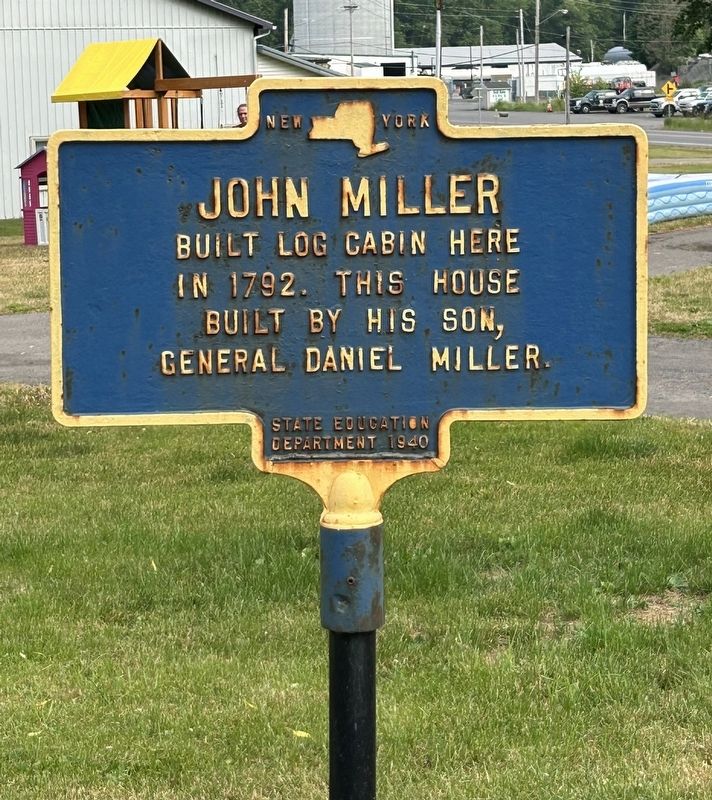 John Miller Historical Marker