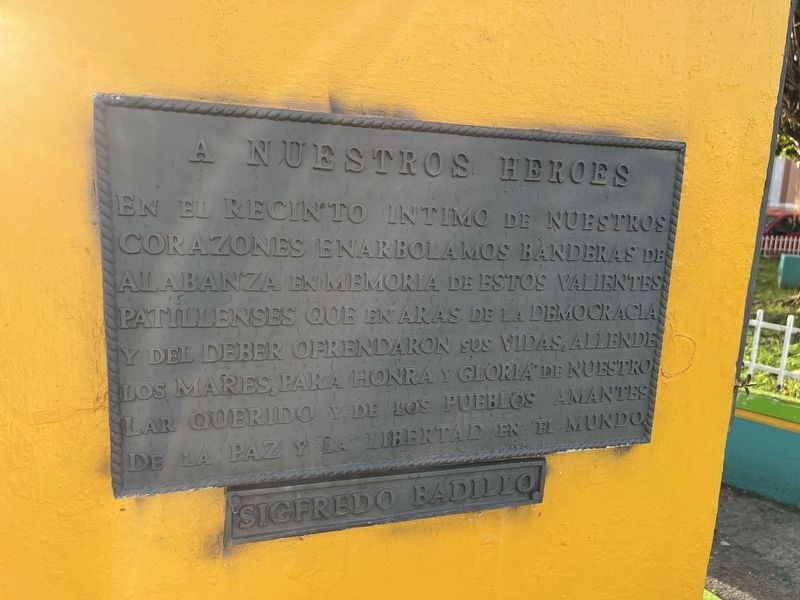 Memorial a los Veteranos, a War Memorial