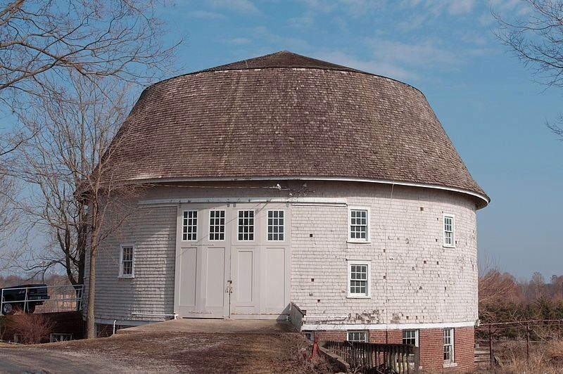 Dairy Experimental Round Barns Historical Marker