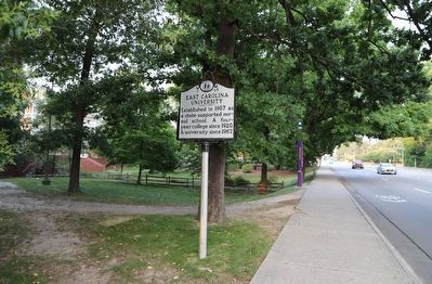 East Carolina University Historical Marker