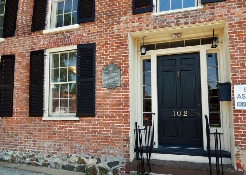 Mitchell-Anderson House Historical Marker
