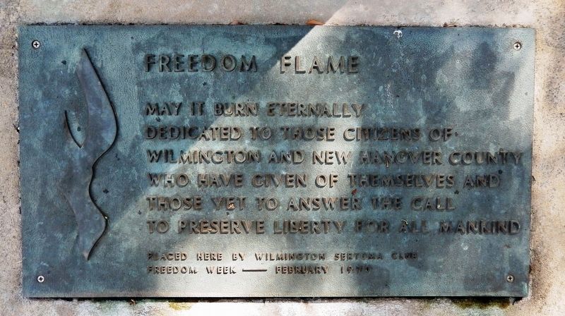 Freedom Flame, a War Memorial