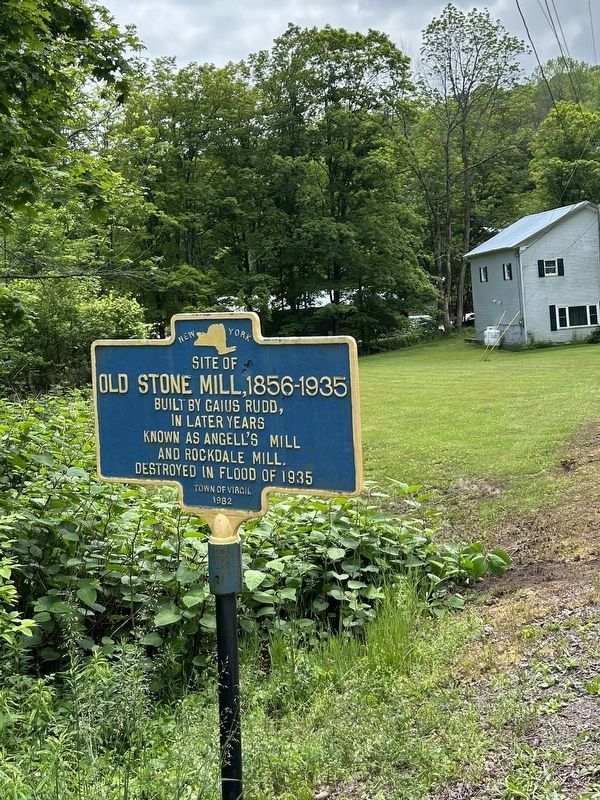 Old Stone Mill Historical Marker