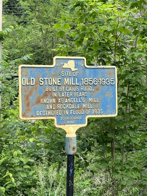 Old Stone Mill Historical Marker