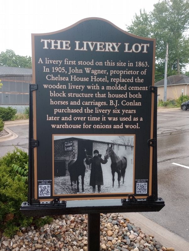 The Livery Lot Historical Marker