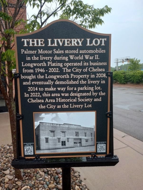 The Livery Lot Historical Marker