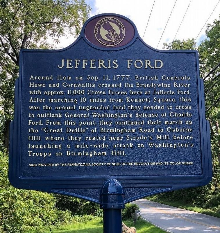 Jefferis Ford Historical Marker