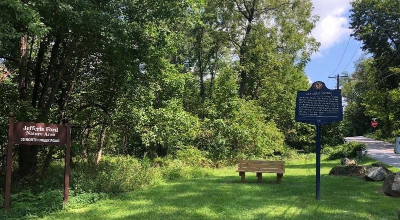 Jefferis Ford Historical Marker