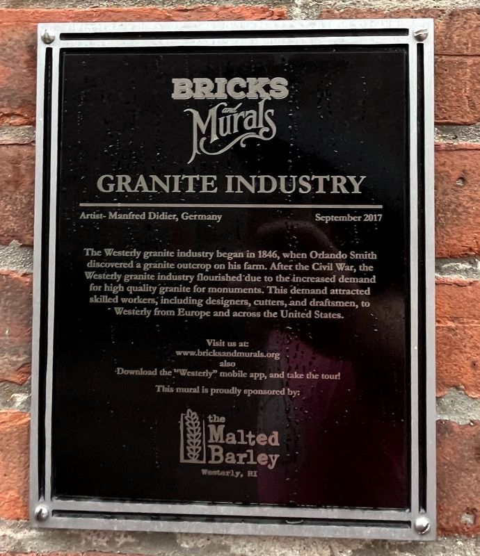 Granite Industry Historical Marker
