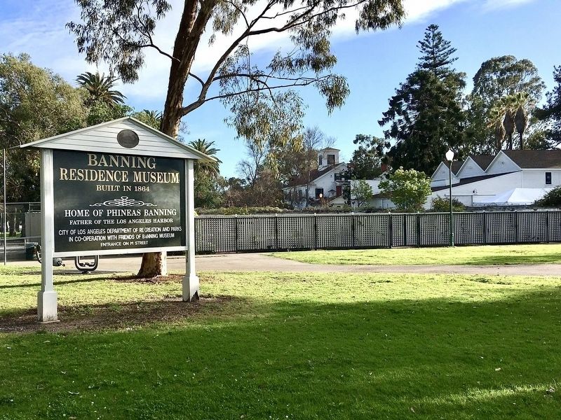 Banning Residence Museum Historical Marker
