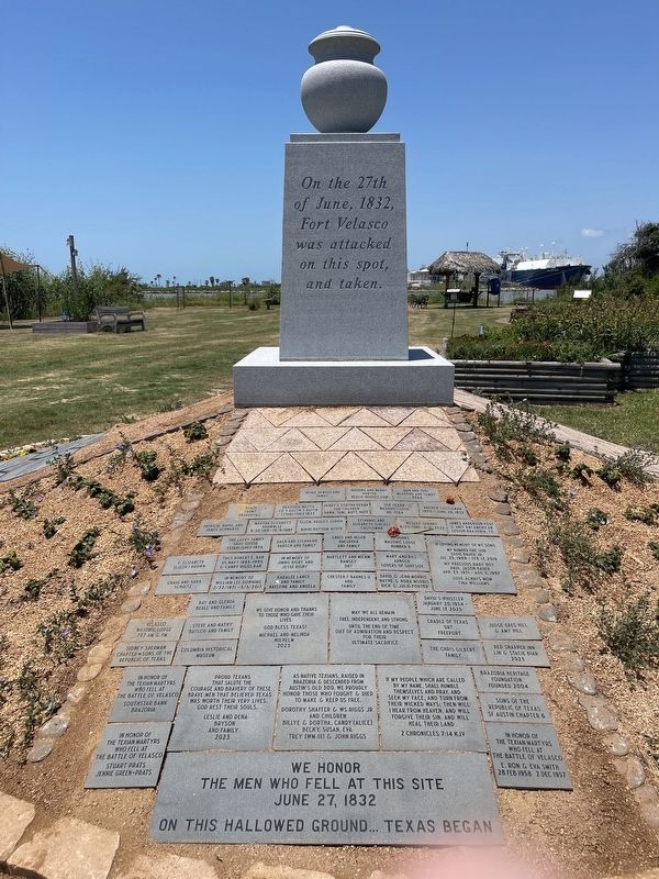Battle of Velasco Memorial Historical Marker