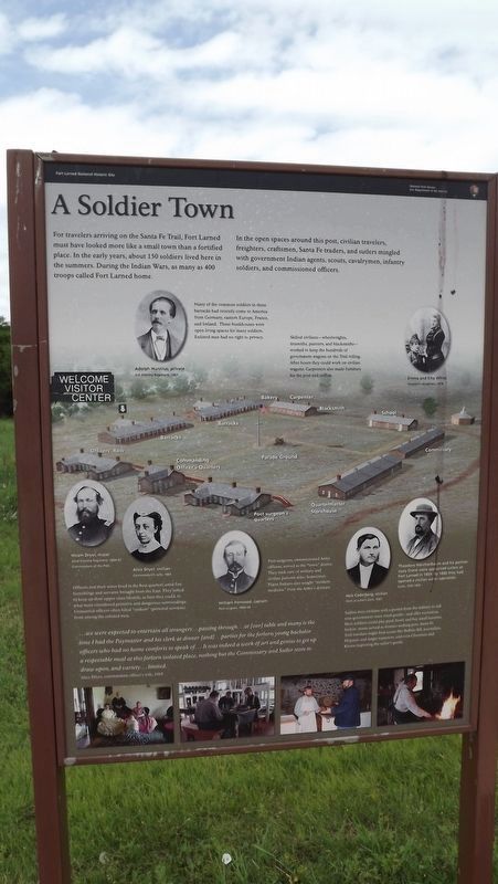 A Soldier Town Historical Marker