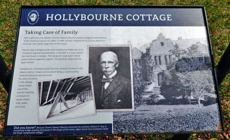 Hollybourne Cottage Historical Marker