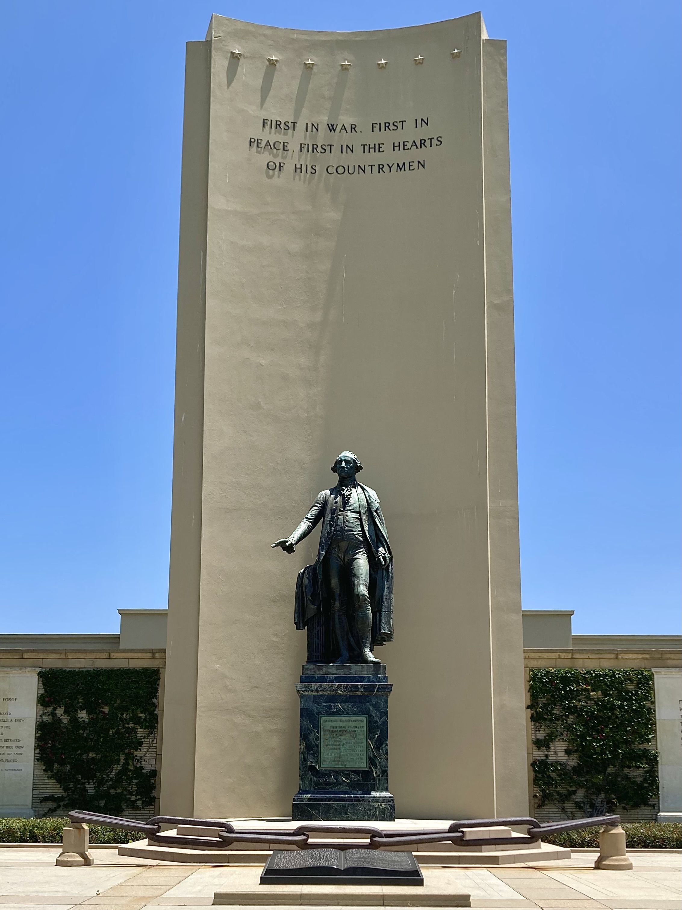 Photo: The Liberty Chain and Marker
