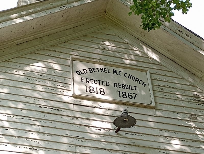 John Collins, Methodist Preacher and Circuit Rider / Bethel Methodist ...