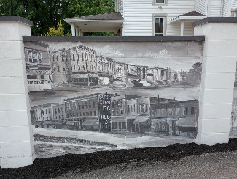 MJL Columbia City Historical Mural Historical Marker