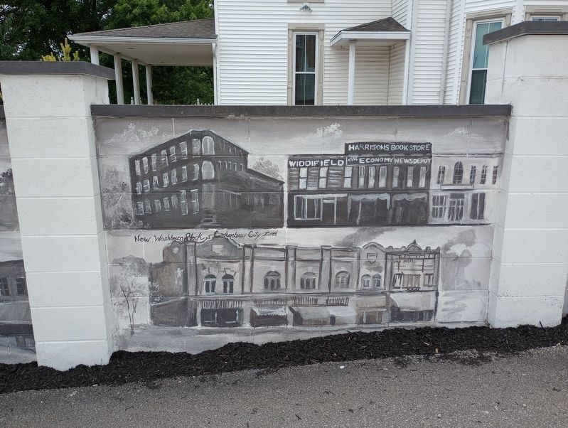 MJL Columbia City Historical Mural Historical Marker