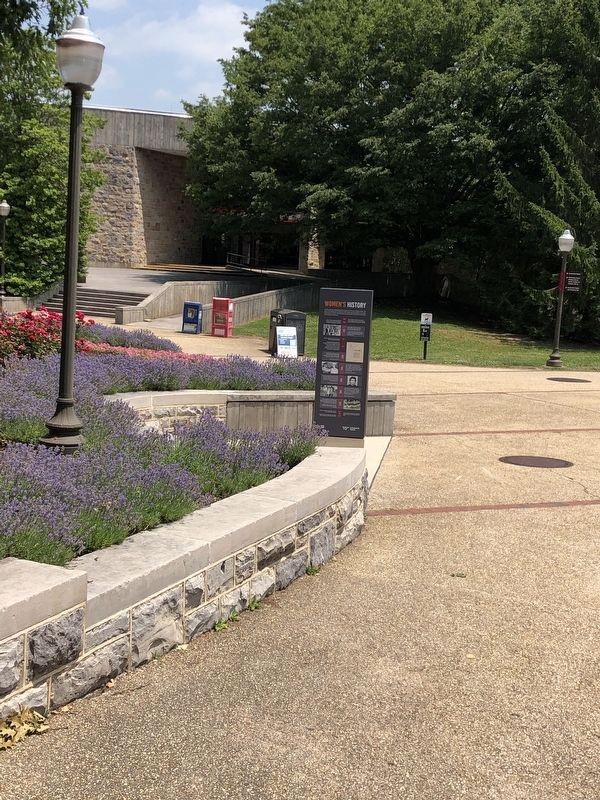 Women's History / Women on Campus Historical Marker