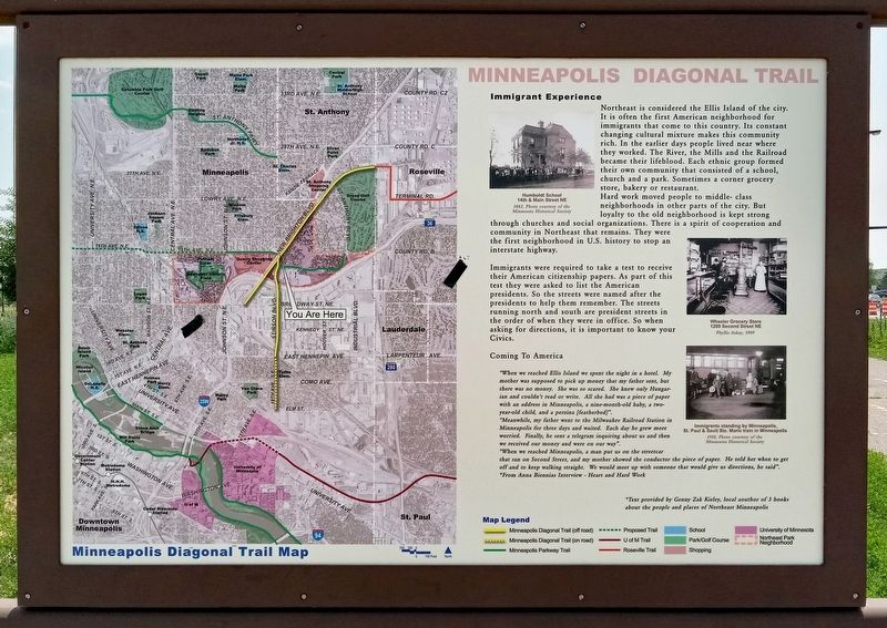 Northeast Park Neighborhood Historical Marker