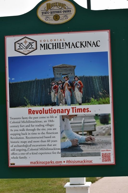 Revolutionary Times Historical Marker