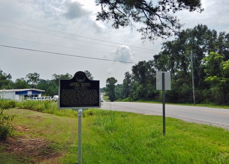 Camden Academy Historic District Historical Marker