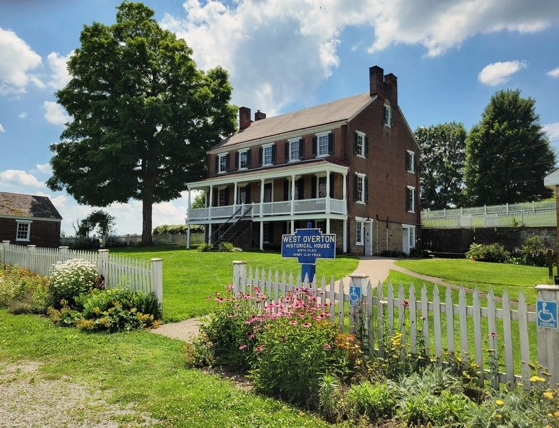 West Overton Historical House Historical Marker