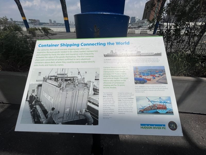 Container Shipping Connecting the World Historical Marker