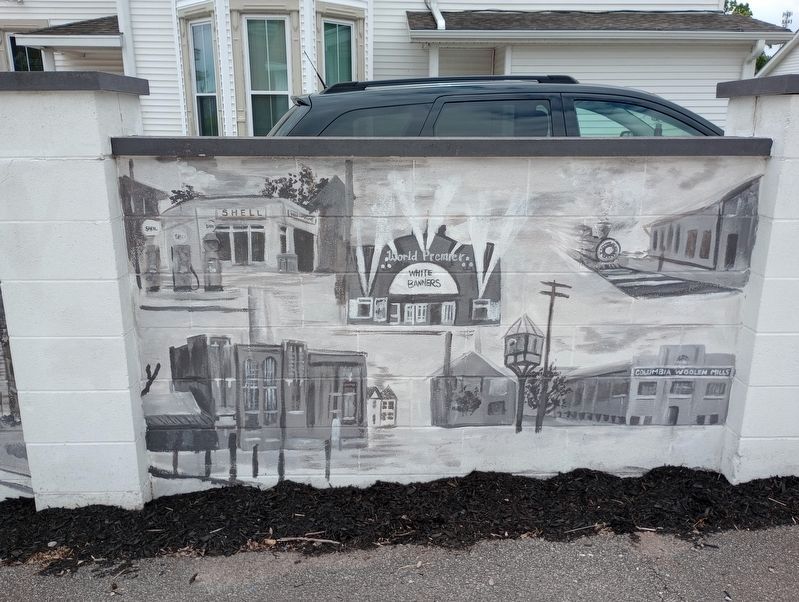MJL Columbia City Historical Mural Historical Marker