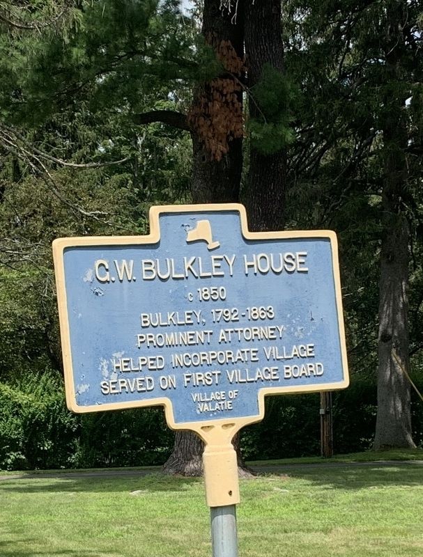 G.W. Bulkley House Historical Marker