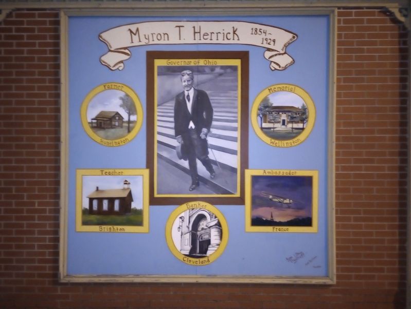 Myron T. Herrick Historical Marker