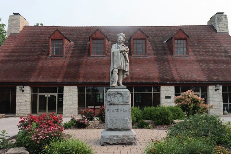 Black Hawk: Saux Warrior Historical Marker
