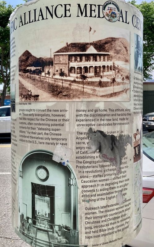 Pacific Alliance Medical Center Historical Marker