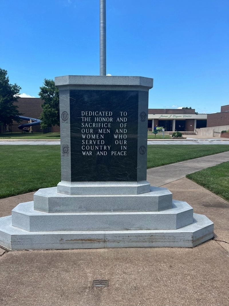 Dedicated to the Honor and Sacrifice, a War Memorial