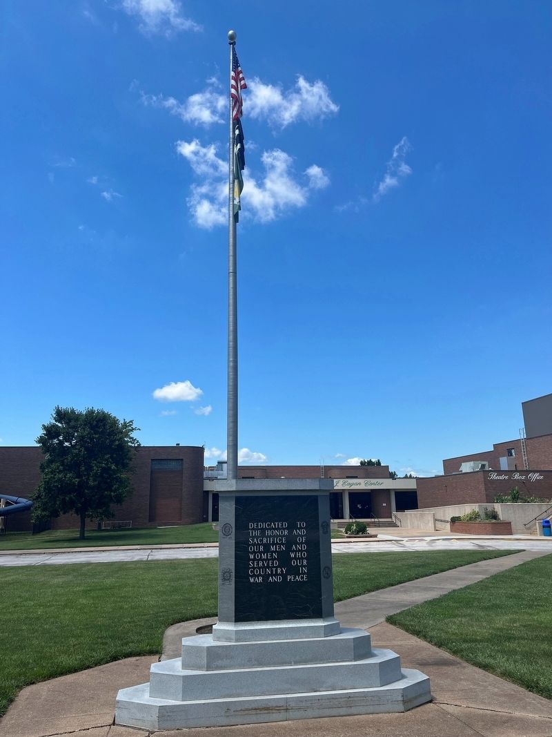 Dedicated to the Honor and Sacrifice, a War Memorial