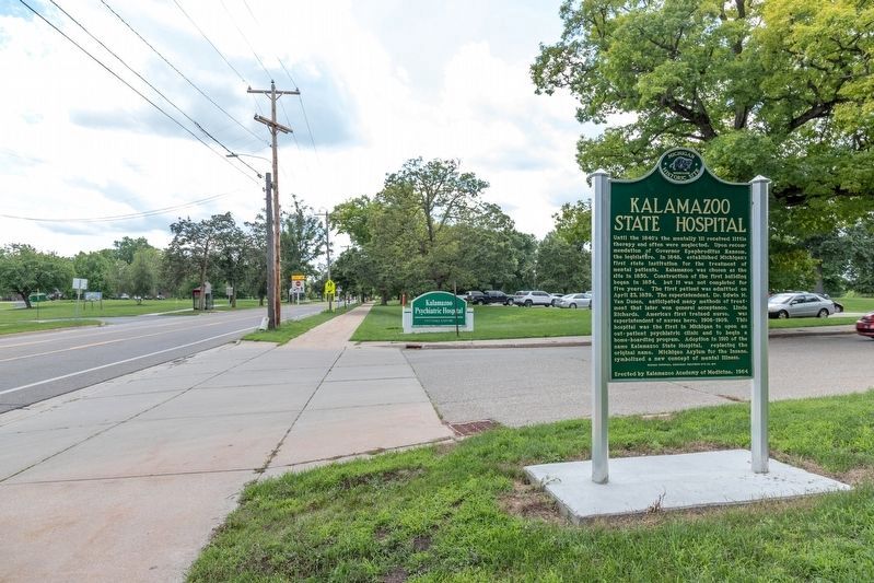 Kalamazoo State Hospital Historical Marker